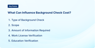 How Much Do Background Checks Cost?